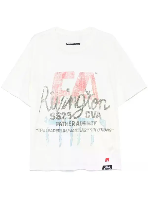 RRR123 Leaders Burnout T-shirt - White