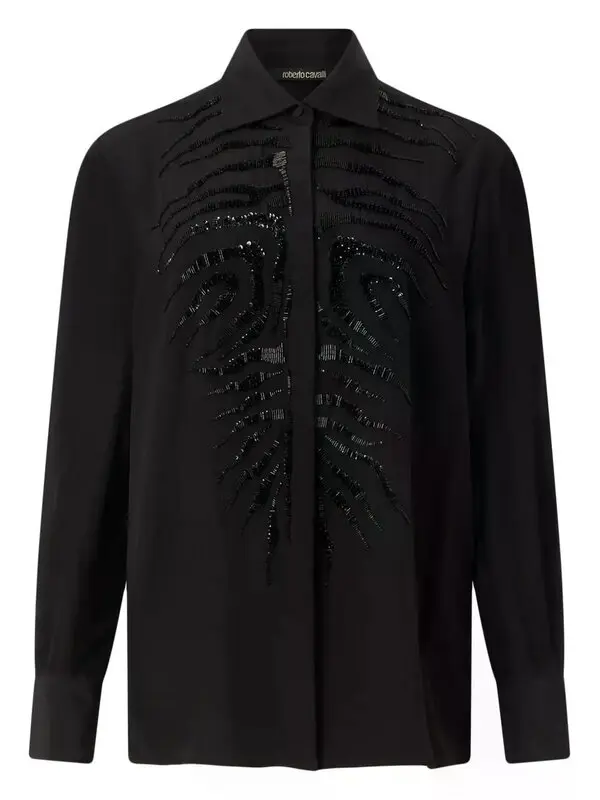Roberto Cavalli Sequin-embellished Shirt