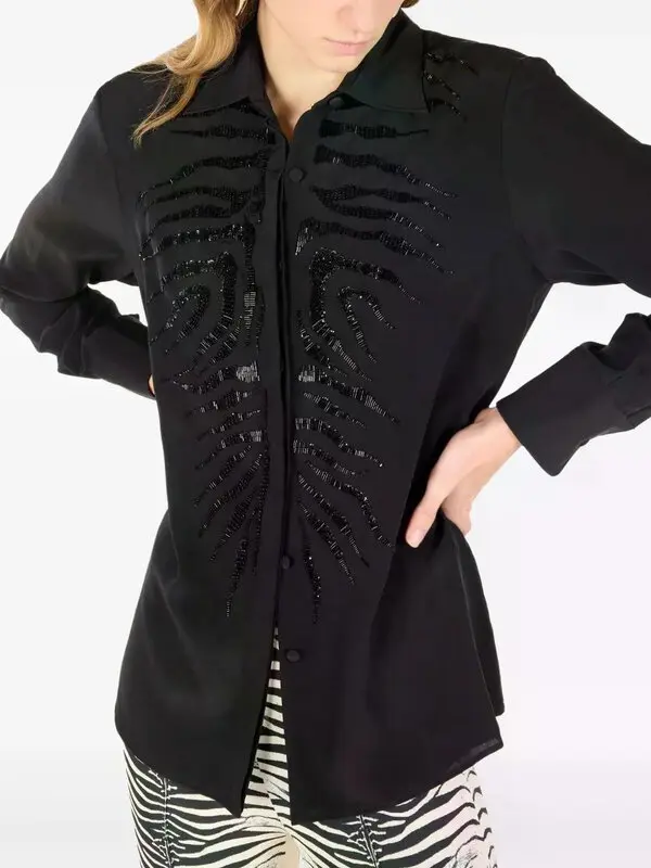 Roberto Cavalli Sequin-embellished Shirt