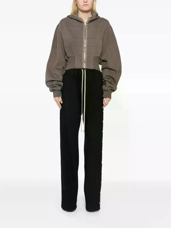 Rick Owens Collage Gimp Hoodie - Brown