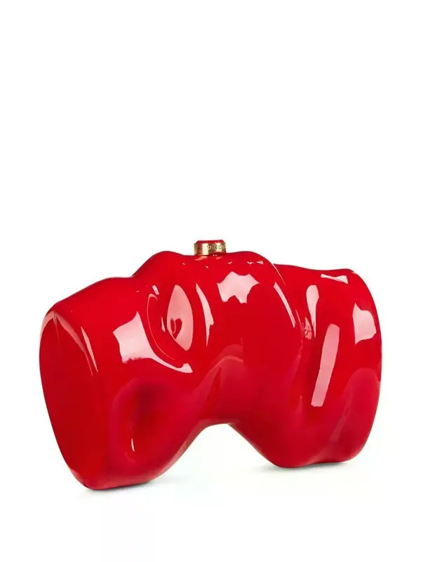 Cult Gaia Scrunch Clutch - Red