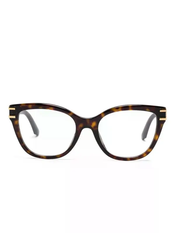 Dolce & Gabbana Tortoiseshell Glasses - Brown