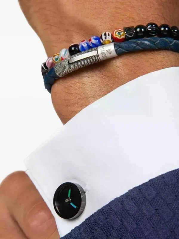 Tateossian Steel Watch Cufflinks