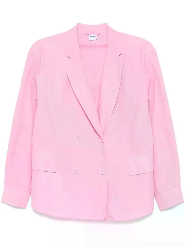 Aspesi Double-breasted Blazer - Pink