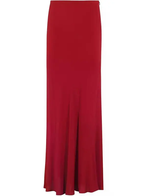 Federica Tosi Flared Long Skirt - Red