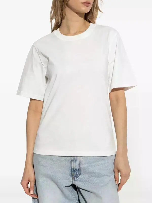 BY MALENE BIRGER Logo-embroidered T-shirt
