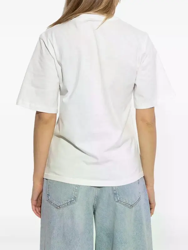 BY MALENE BIRGER Logo-embroidered T-shirt