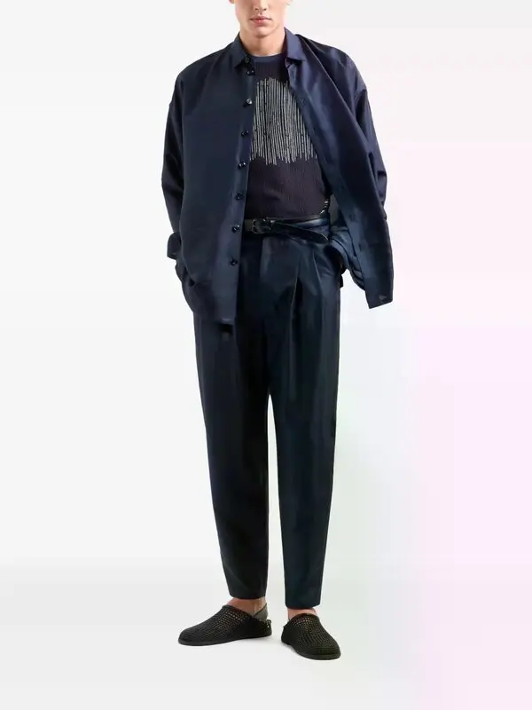 Giorgio Armani Silk Trousers