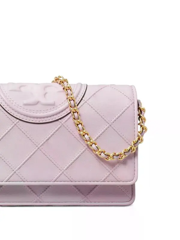 Tory Burch Fleming Crossbody Bag - Purple