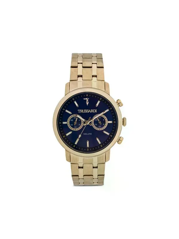 TRUSSARDI T-couple 43mm Chronograph Watch - Gold