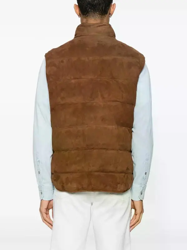 Ralph Lauren Purple Label Suede Gilet