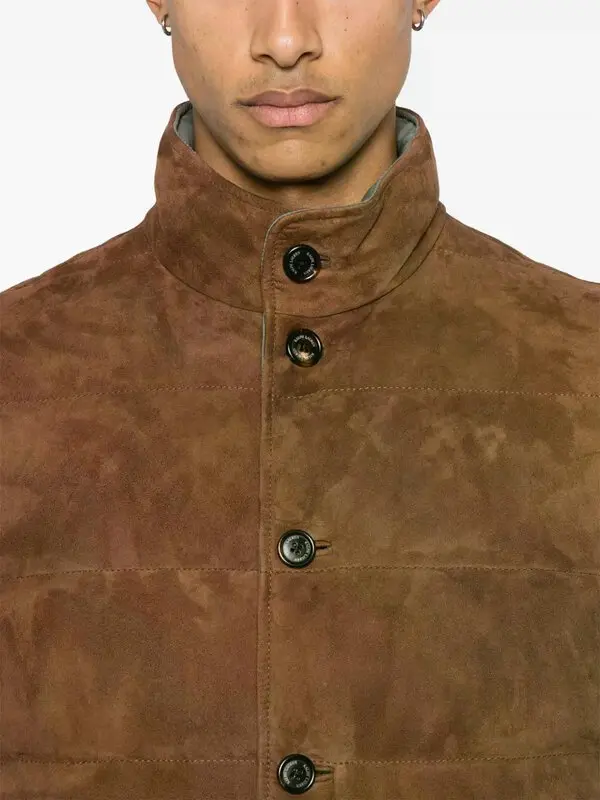 Ralph Lauren Purple Label Suede Gilet