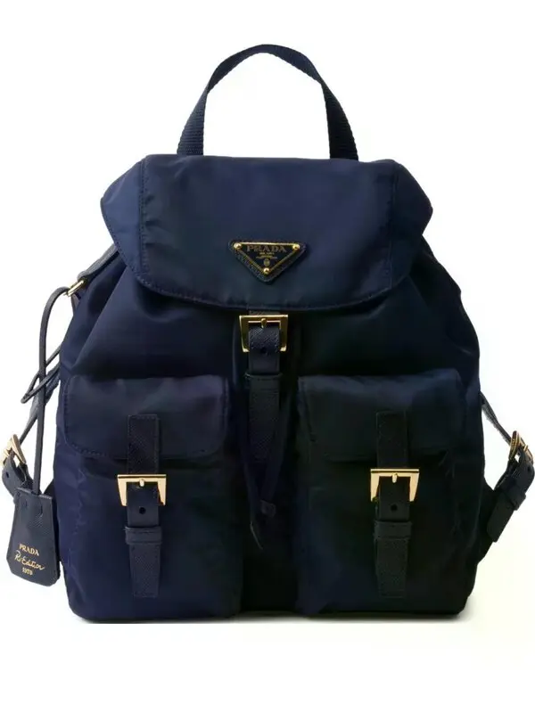 Prada Small Re-edition 1978 Backpack - Blue