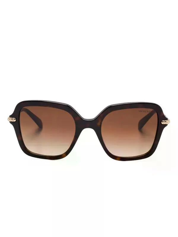 SWAROVSKI Square Frame Sunglasses