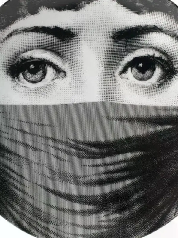 FORNASETTI Photograph-print Plate