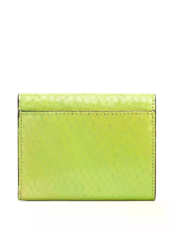 Roberto Cavalli Leather Wallet - Green