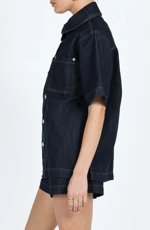 Princess Polly Whitaker Denim Shacket
