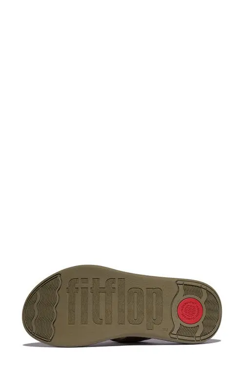 Fitflop F-mode Go Platform Flip Flop - Camo-green