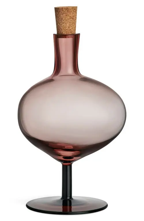 KOSTA BODA Bod Medium Bottle - Burgundy