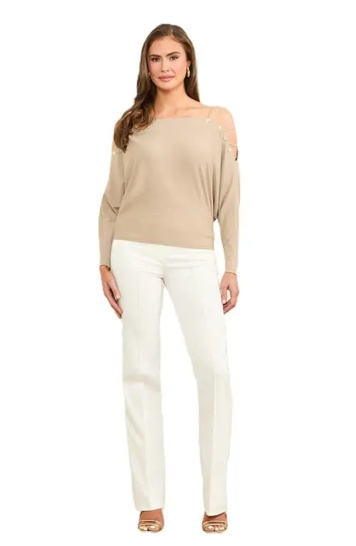 MARCIANO Adri Off-the-shoulder Top