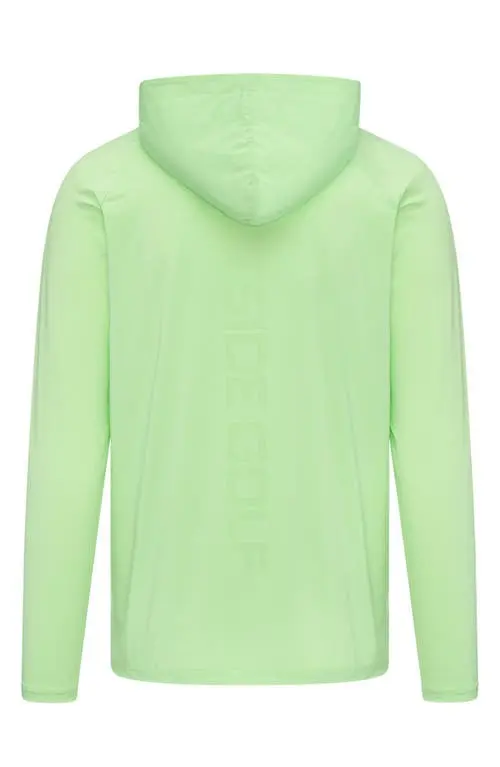 EASTSIDE GOLF Half Zip Hoodie - Paradise Green