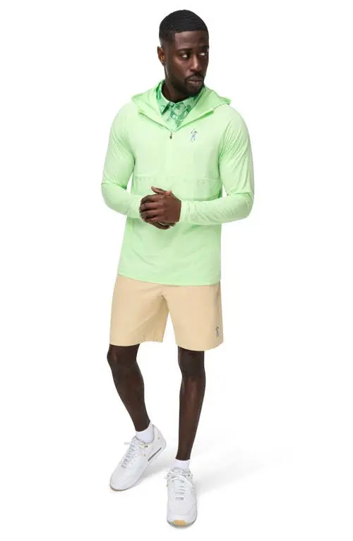 EASTSIDE GOLF Half Zip Hoodie - Paradise Green