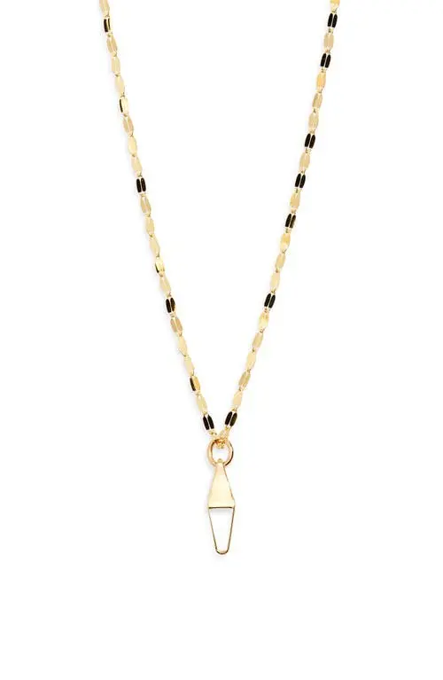 Lana Jewelry 14k Gold Kite Pendant Necklace - Yellow