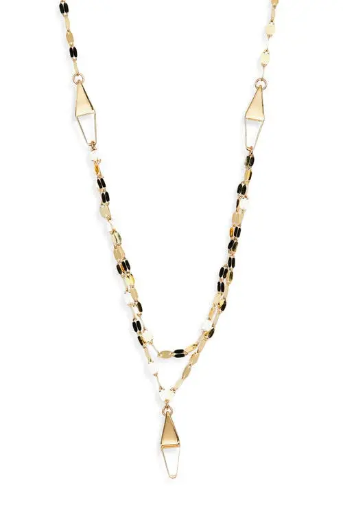 Lana Jewelry 14k Gold Kite Pendant Necklace - Yellow
