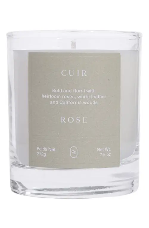 Oak Essentials Cuir Rose Candle - No Color