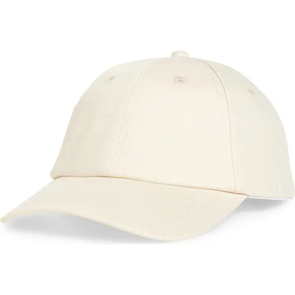 Treasure & Bond Cotton Twill Cap - Ivory
