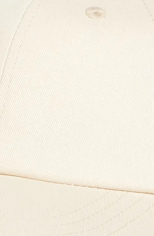 Treasure & Bond Cotton Twill Cap - Ivory