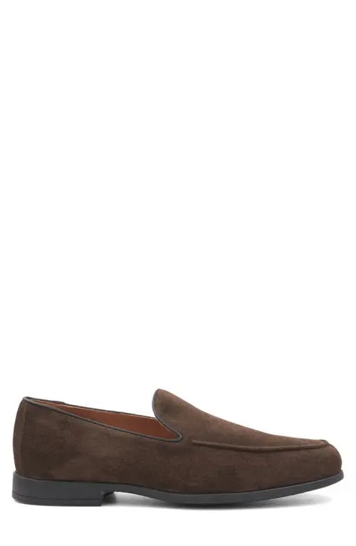 Bruno Magli Sonny Loafer - Dark Brown Suede