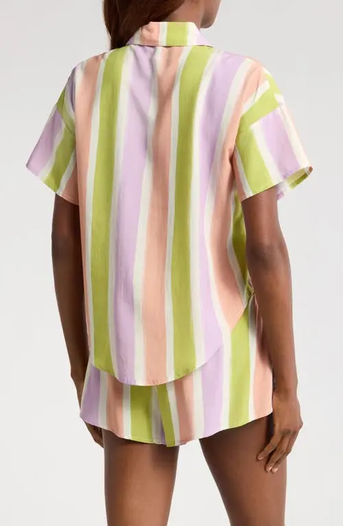 KILO BRAVA Stripe Cotton Short Pajamas