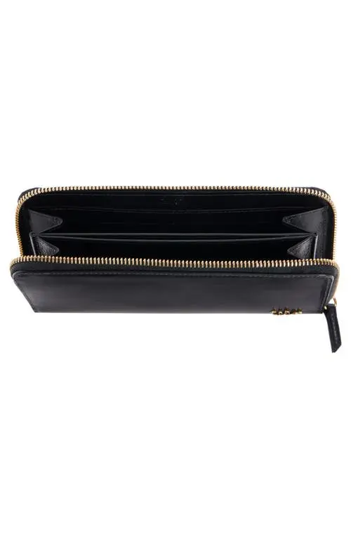 Chloé Iconic Shiny Leather Zip Long Wallet