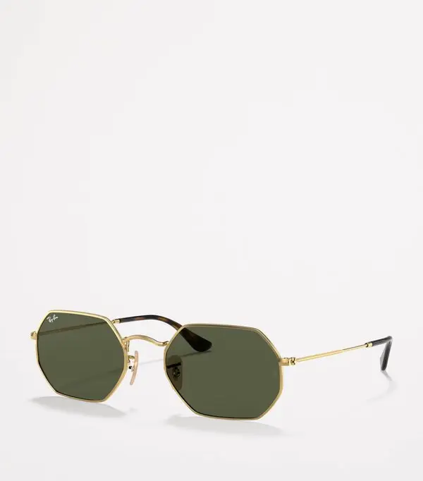Ray-ban Octagonal Classic Sunglasses - Gold