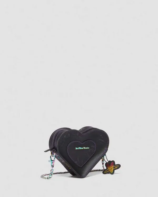 Dr. Martens Bt21 Mini Heart-shaped Leather Bag