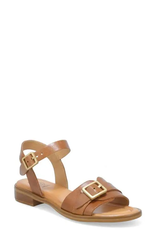 Miz Mooz Symone Ankle Strap Sandals - Brandy