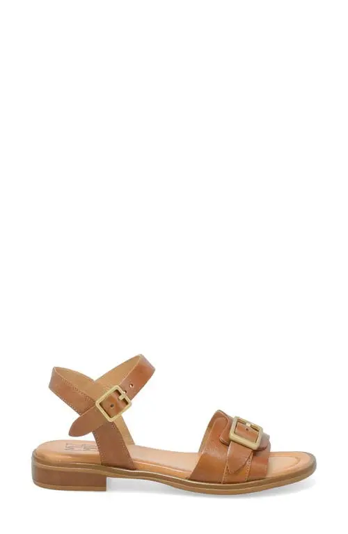 Miz Mooz Symone Ankle Strap Sandals - Brandy