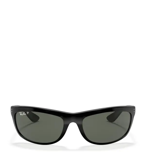 Ray-ban Rectangle Balorama Sunglasses - Black