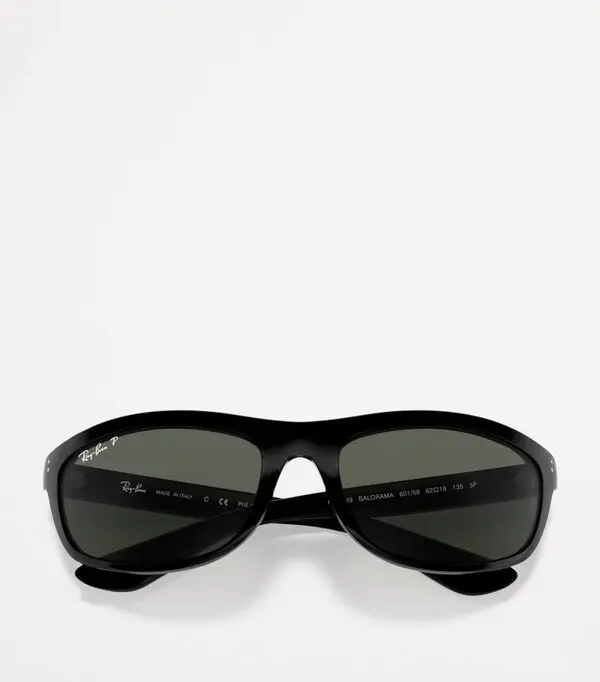 Ray-ban Rectangle Balorama Sunglasses - Black