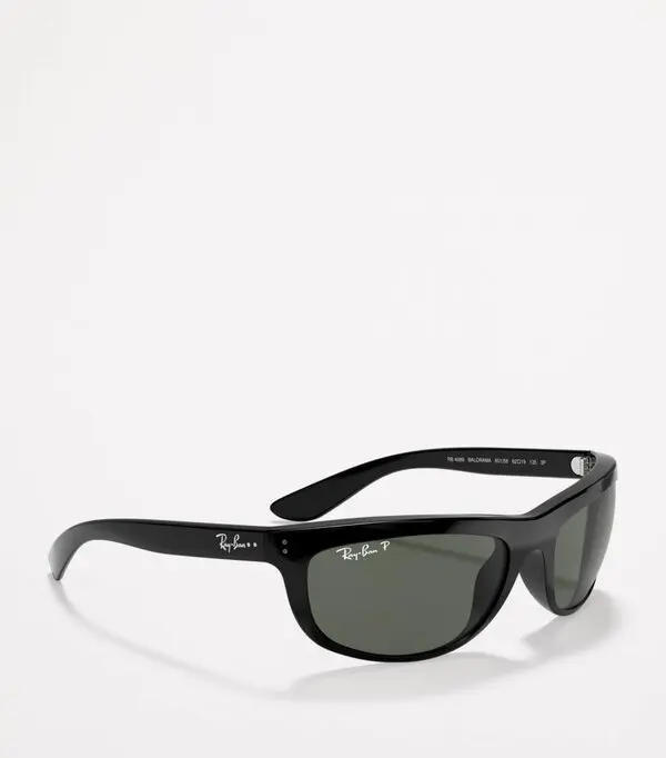 Ray-ban Rectangle Balorama Sunglasses - Black