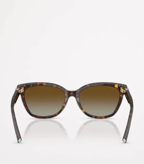 Tiffany & Co. Acetate Square Sunglasses - Brown