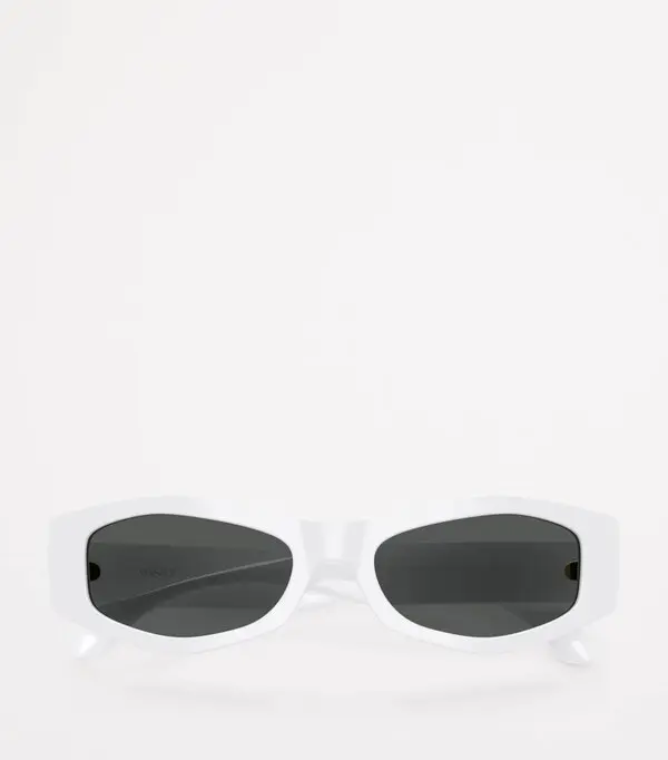 Versace Irregular Sunglasses - White