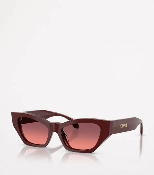 Versace Cat Eye Sunglasses - Red