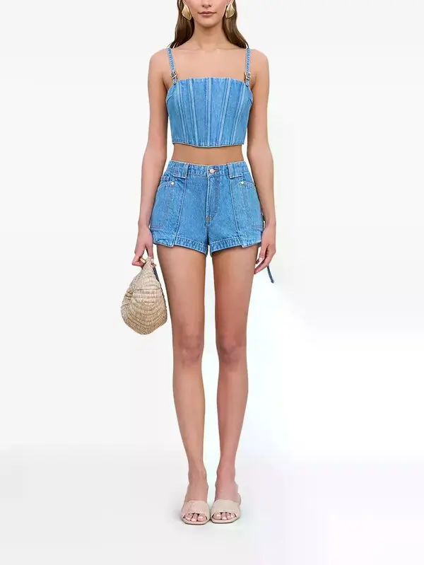 Cult Gaia Lauren Top - Blue