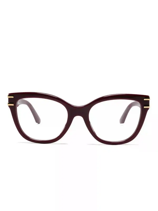 Dolce & Gabbana Cat-eye Glasses - Red