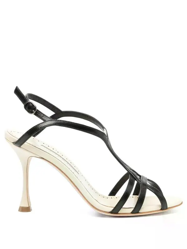 Manolo Blahnik 100mm Strappy Sandals