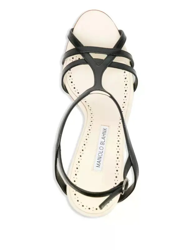Manolo Blahnik 100mm Strappy Sandals