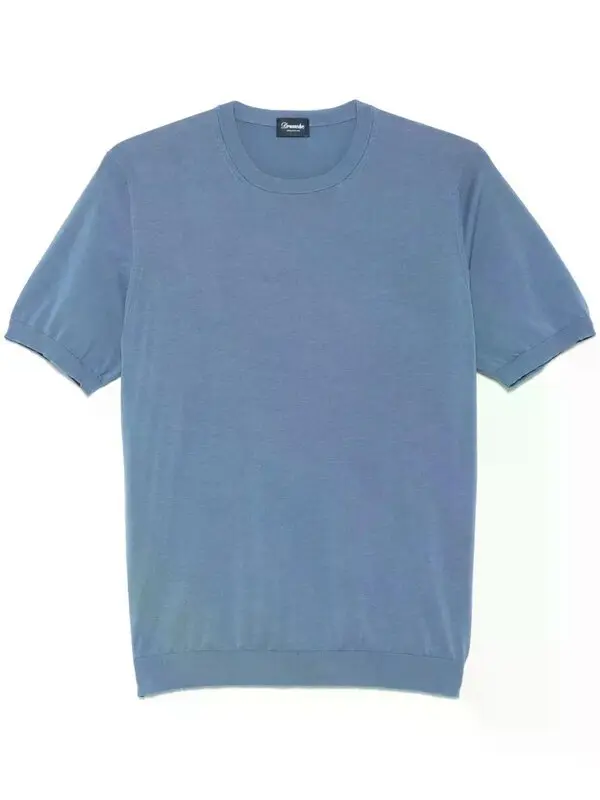 DRUMOHR Cotton T-shirt - Blue