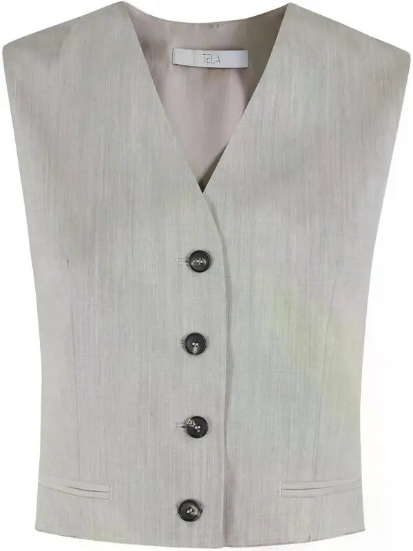 TELA Button-down Waistcoat